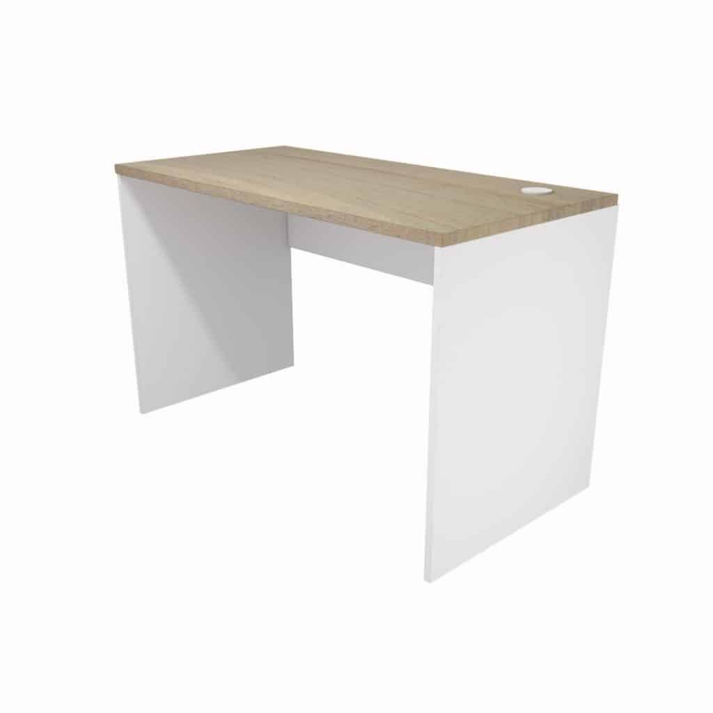 Escritorio blanco - Escritorio de melamina - Mobiliario corporativo