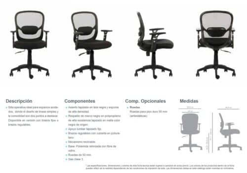 Silla Fast - Sillas Ejecutivas, Sillas Operativas, Silla Ergonómica moderna